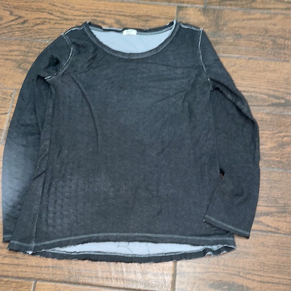 dylan | Tops | Dylan Double Layered Crew Neck Henley With Rough Seam ...